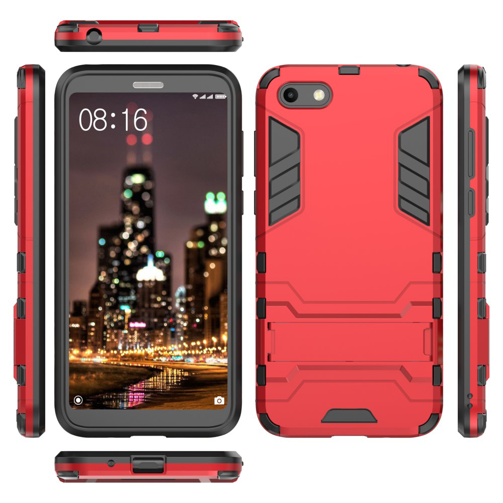 Slim Armour Tough Shockproof Case for Huawei Y5 (2018) (Red)